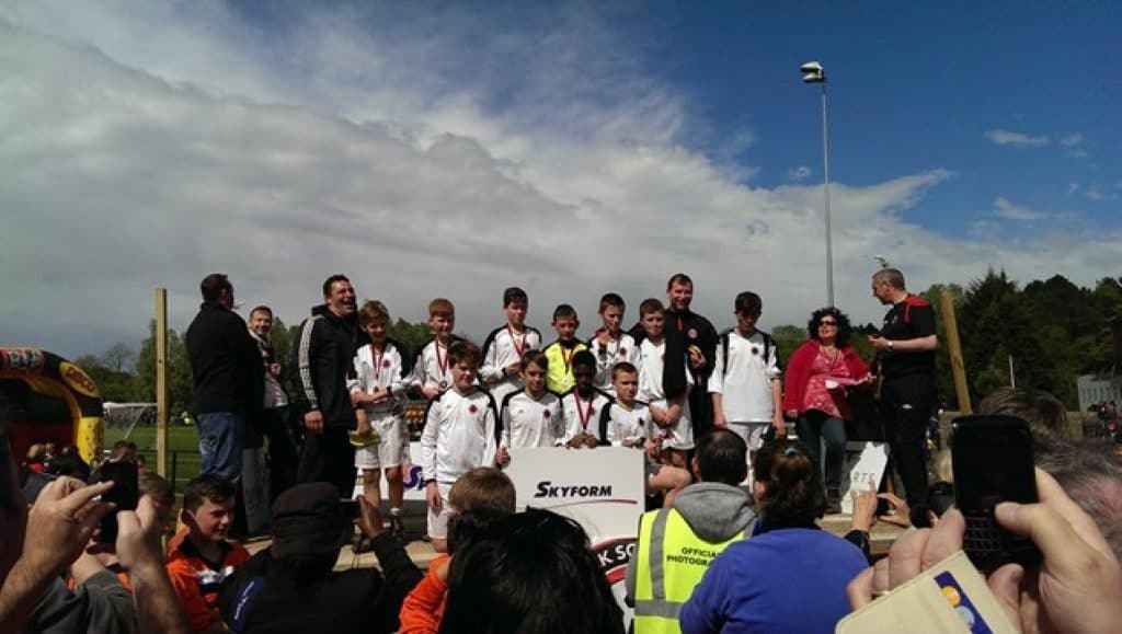 Football for Kids - a Chat with Busby AFC - Nicol Estate Agents